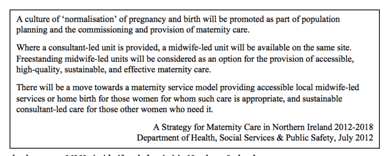 Midwifery Units in Northern Ireland | midwiferyunitnetwork.org